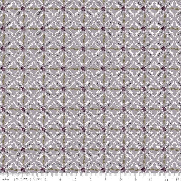 Blooming Gingham Renaissance – Fieldstone Fabric