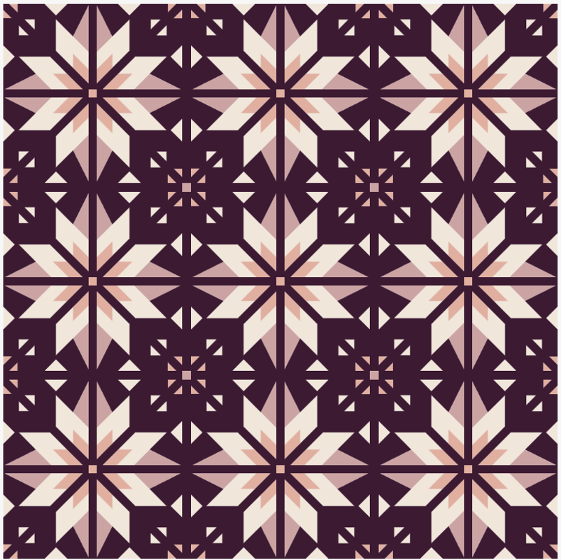 Sweet Creek Quilt Kit - Cabernet Version – Fieldstone Fabric